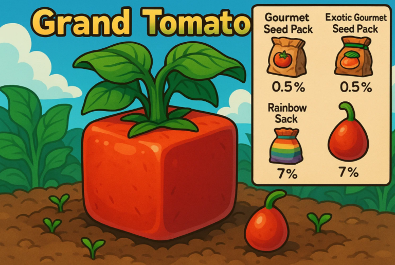 How to Get the Grand Tomato in Grow a Garden – Robpardo